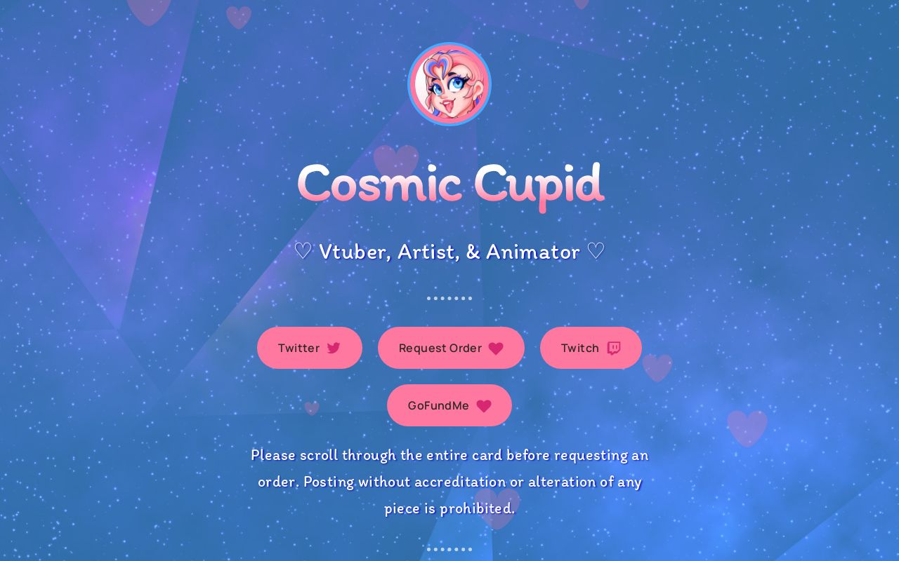 Cosmic Cupid's Carrd